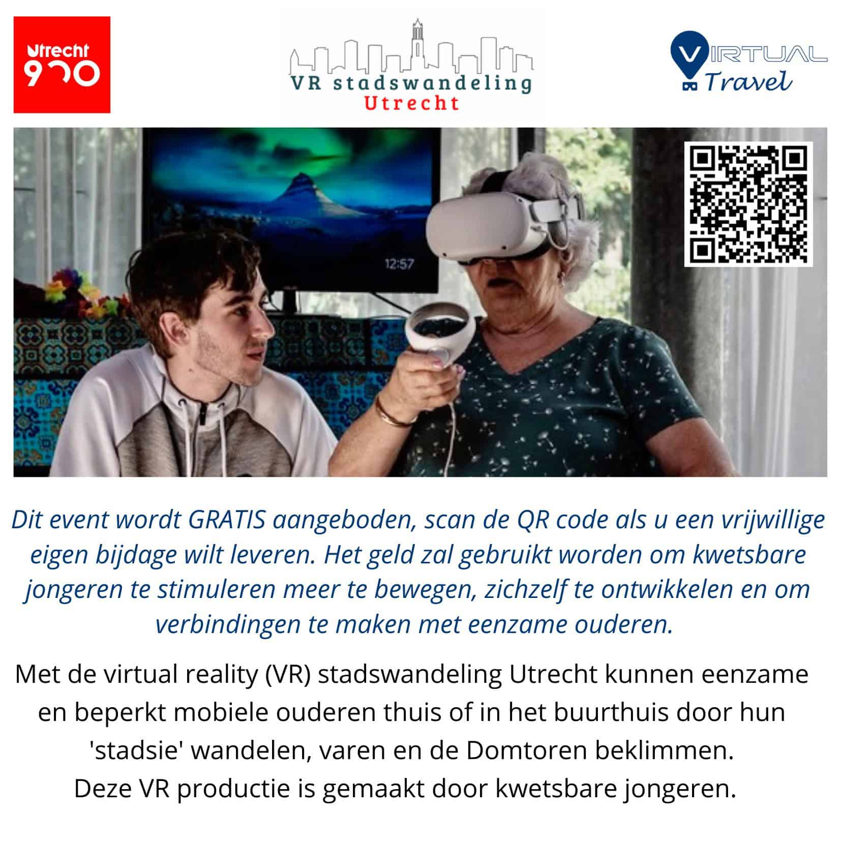 Virtuele stadswandeling door Utrecht - Utrechtse Uitdaging